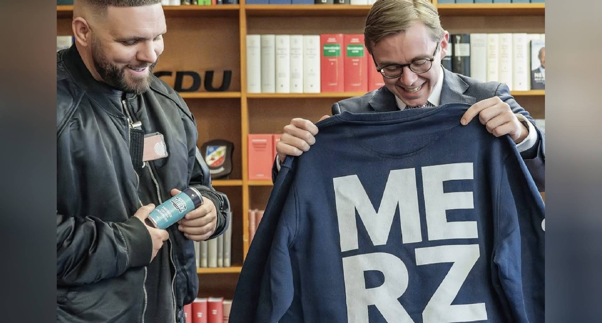 „Skandal-Rapper“ Fler und CDU auf Schmusekurs