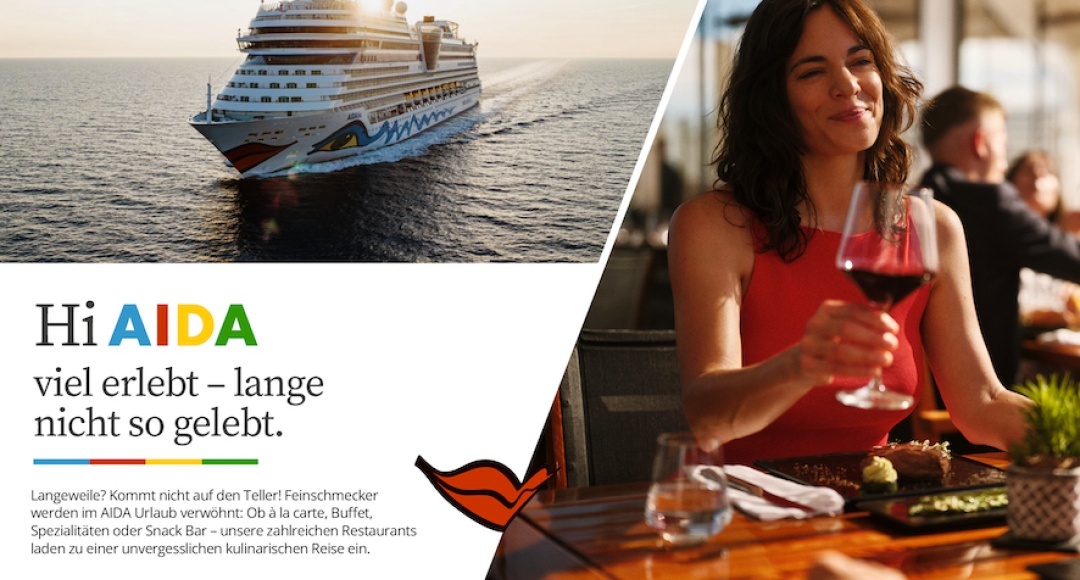 Aida startet mit neuer Agentur ins neue Jahr