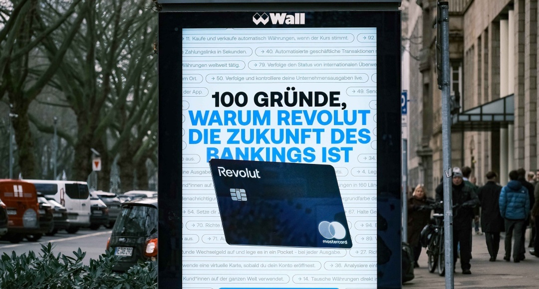 Digitalbank Revolut startet bisher größte Kampagne in Deutschland