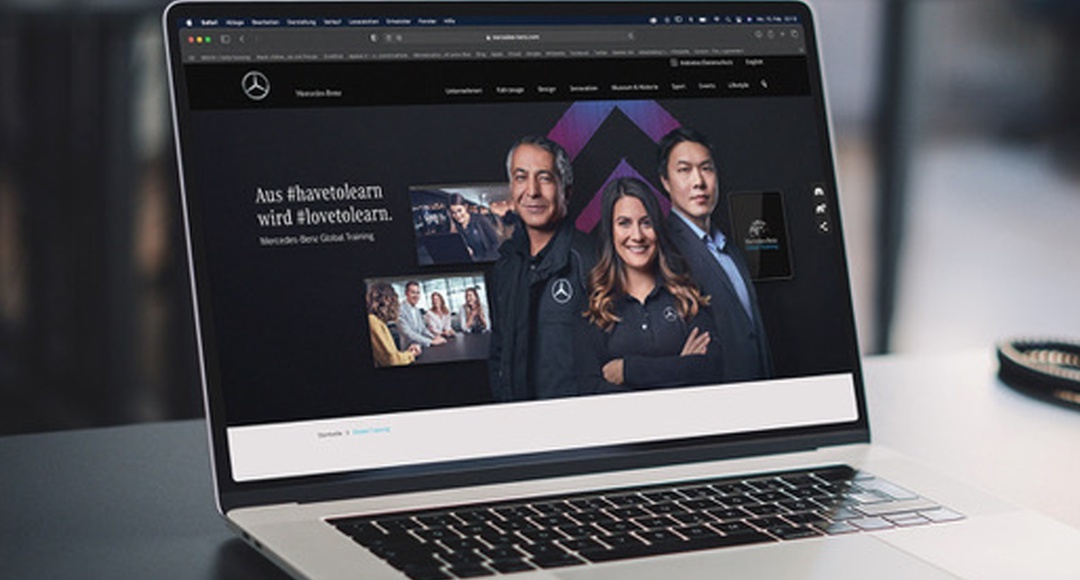 Preuss + Preuss launcht erste Kampagne für Mercedes-Benz Global Training
